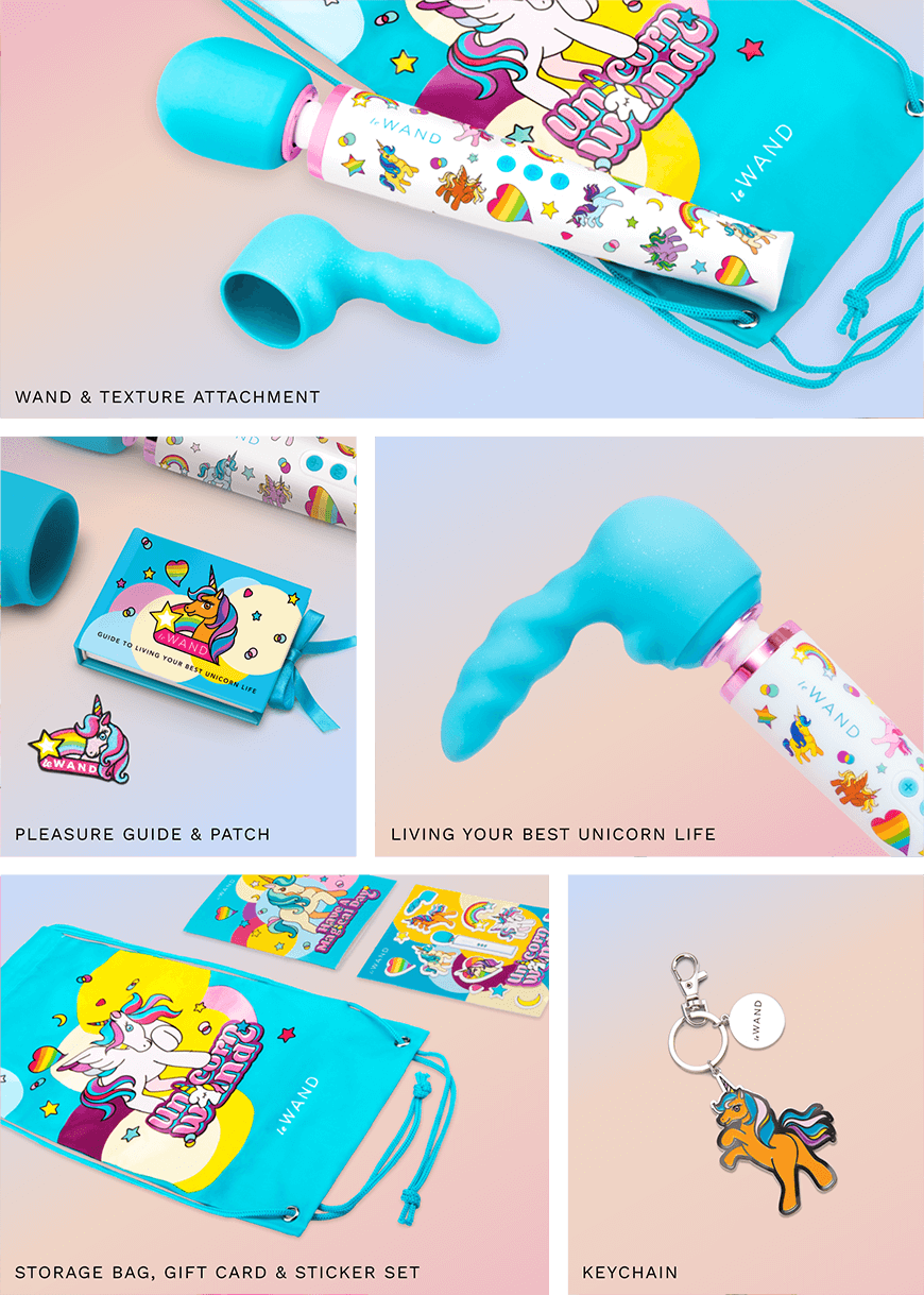 Le Wand Unicorn Wand: New 8-Piece Limited Edition Set | Le Wand