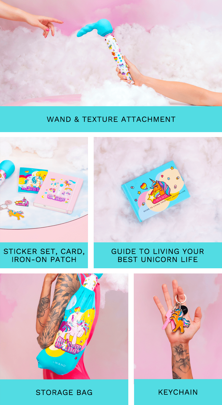 Le Wand Unicorn Wand: New 8-Piece Limited Edition Set | Le Wand